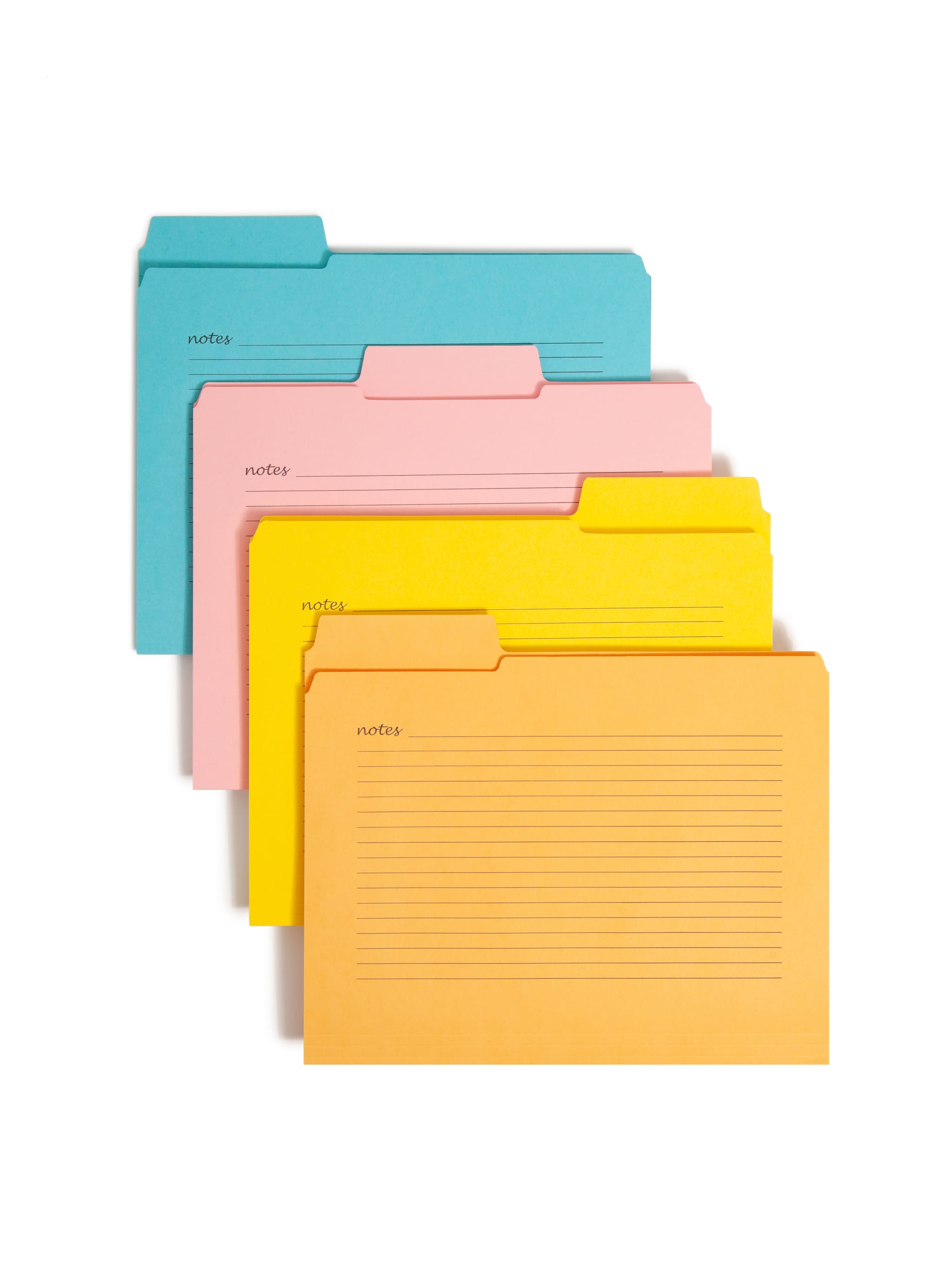 Smead SuperTab® Notes Fastener File Folders Smead SuperTab® Notes Fastener File Folders