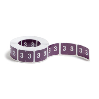 Smead DCCRN Color-Coded Numeric Labels - Rolls