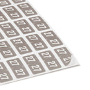 Smead ETS Color-Coded Year Labels - Sheets