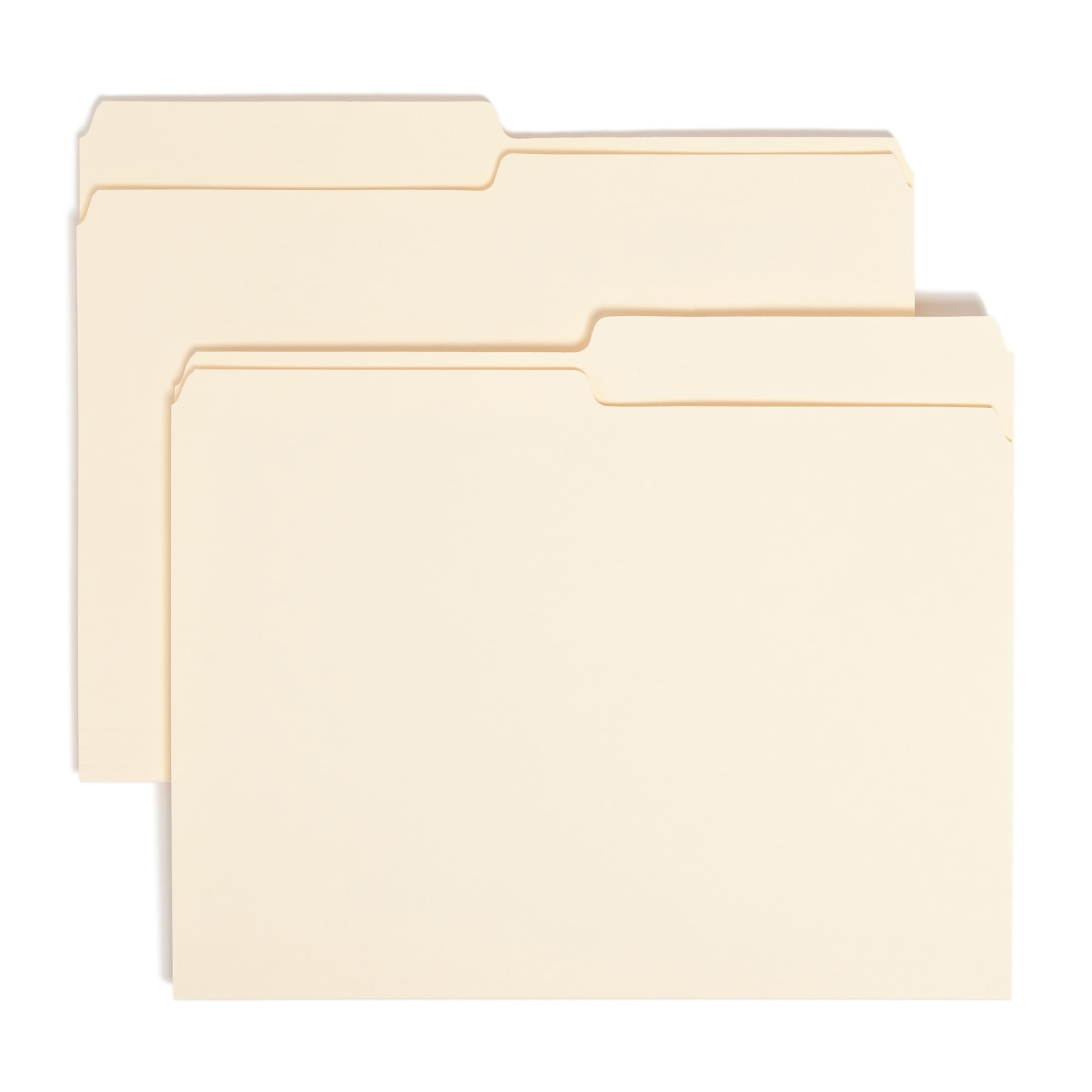 Smead Standard File Folders, 1/2-Cut Tab