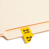 Smead ETYJ Color-Coded Year Labels