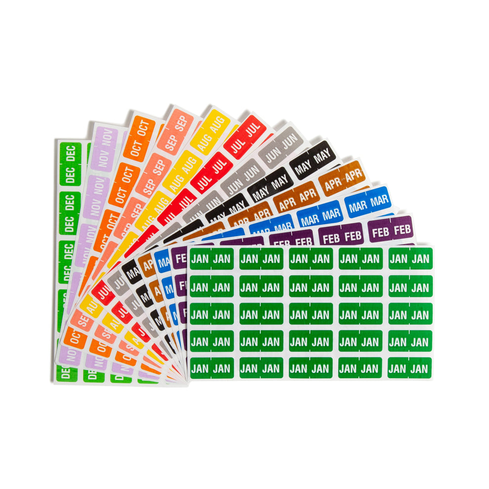 Smead ETS Color-Coded Month and Year Labels - Sheets