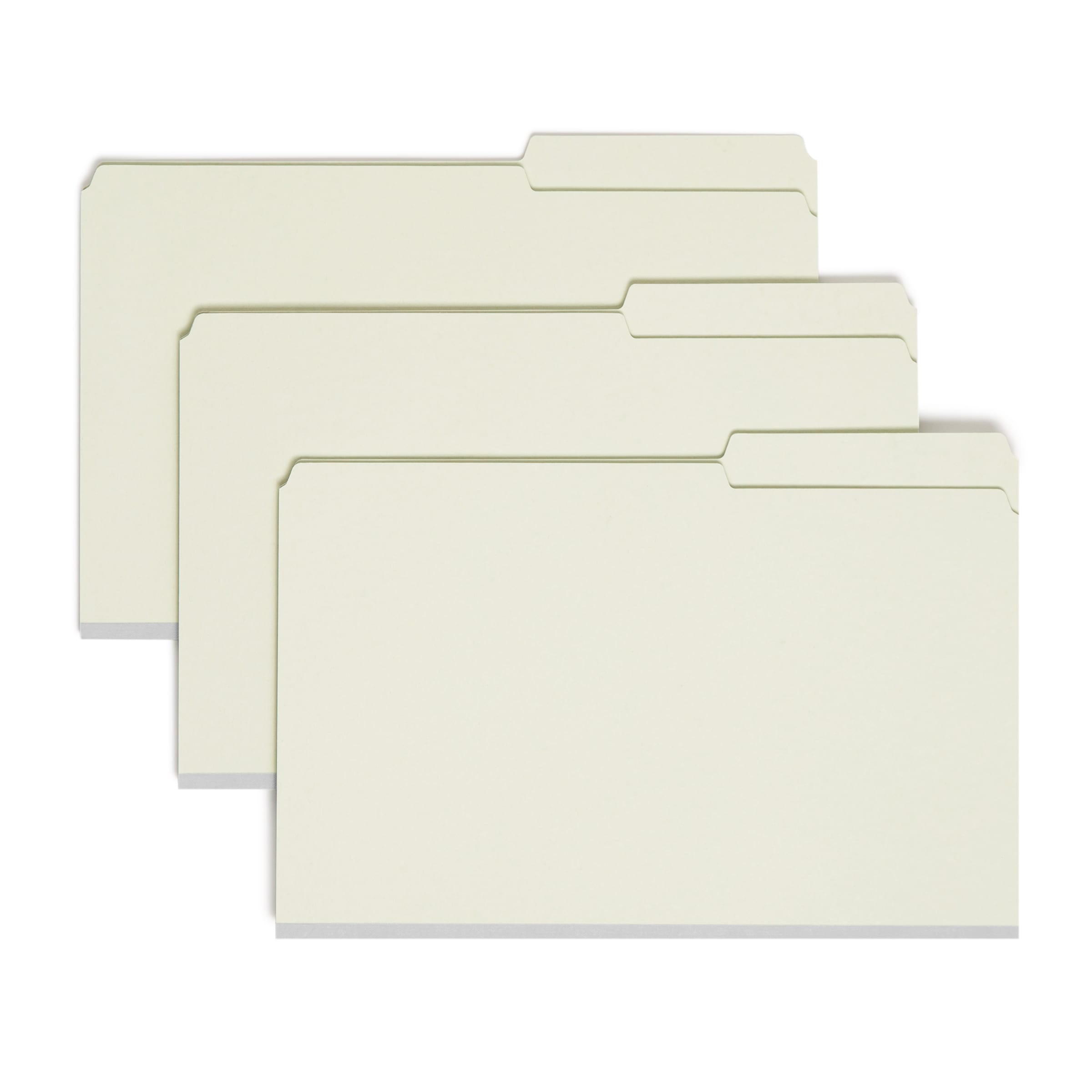 SafeSHIELD Pressboard Fastener File Folders, 2 inch Expansion, 2/5-Cut ...